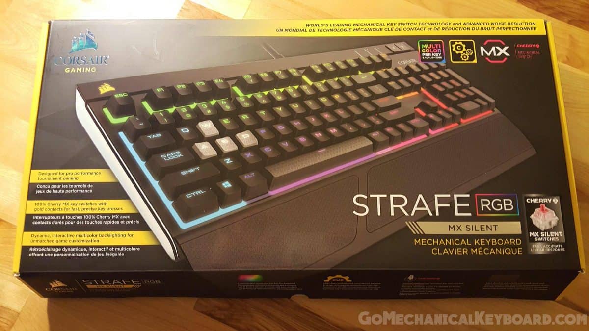 Corsair STRAFE RGB Review – GoMK