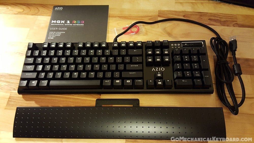 Azio MGK1 RGB Keyboard Review – GoMK