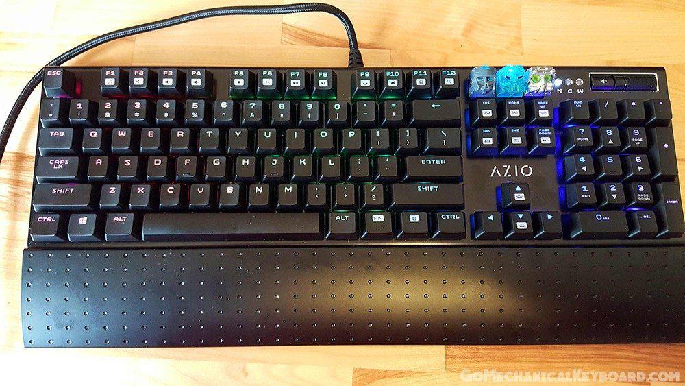 Azio MGK1 RGB Keyboard Review – GoMK